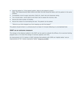 Incremental shuttle walking test | DOCX