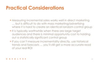 Incrementality: How to calculate the real ROI of your marketing ...