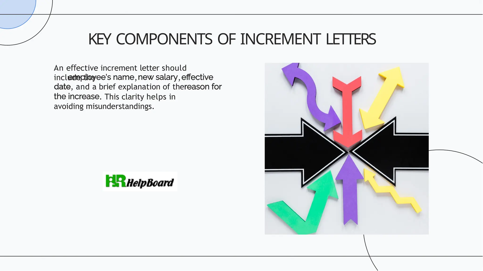 Increment Letter, Salary Increase Letter To Employee | PPTX