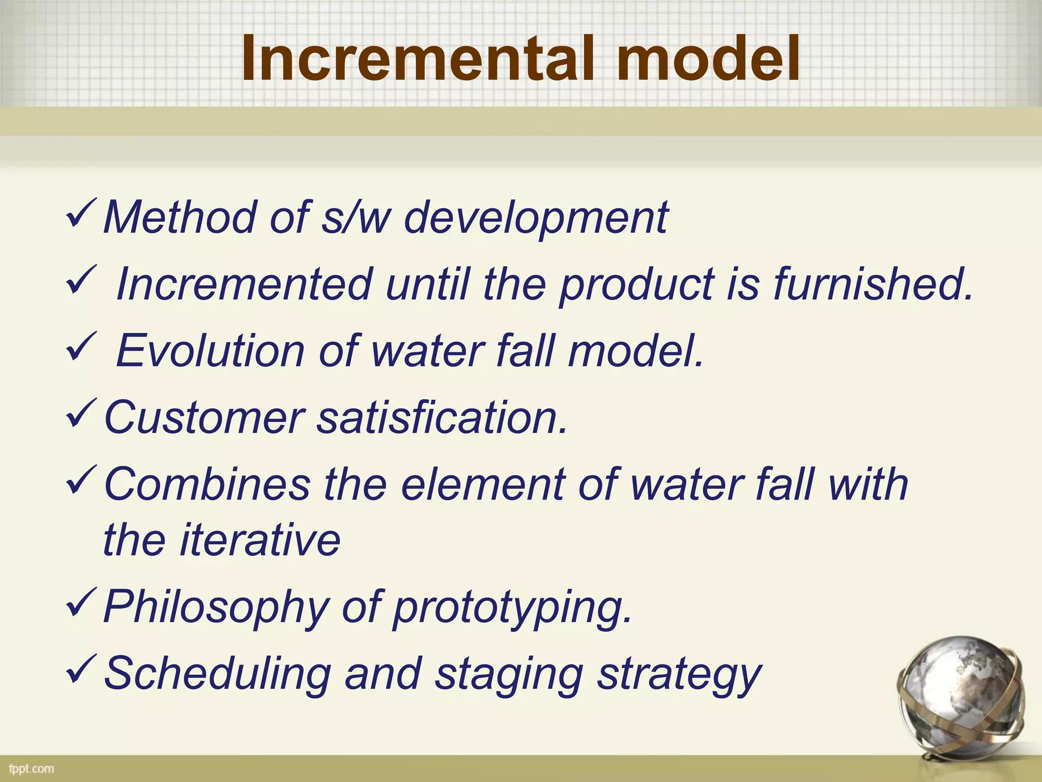Increment model | PPT