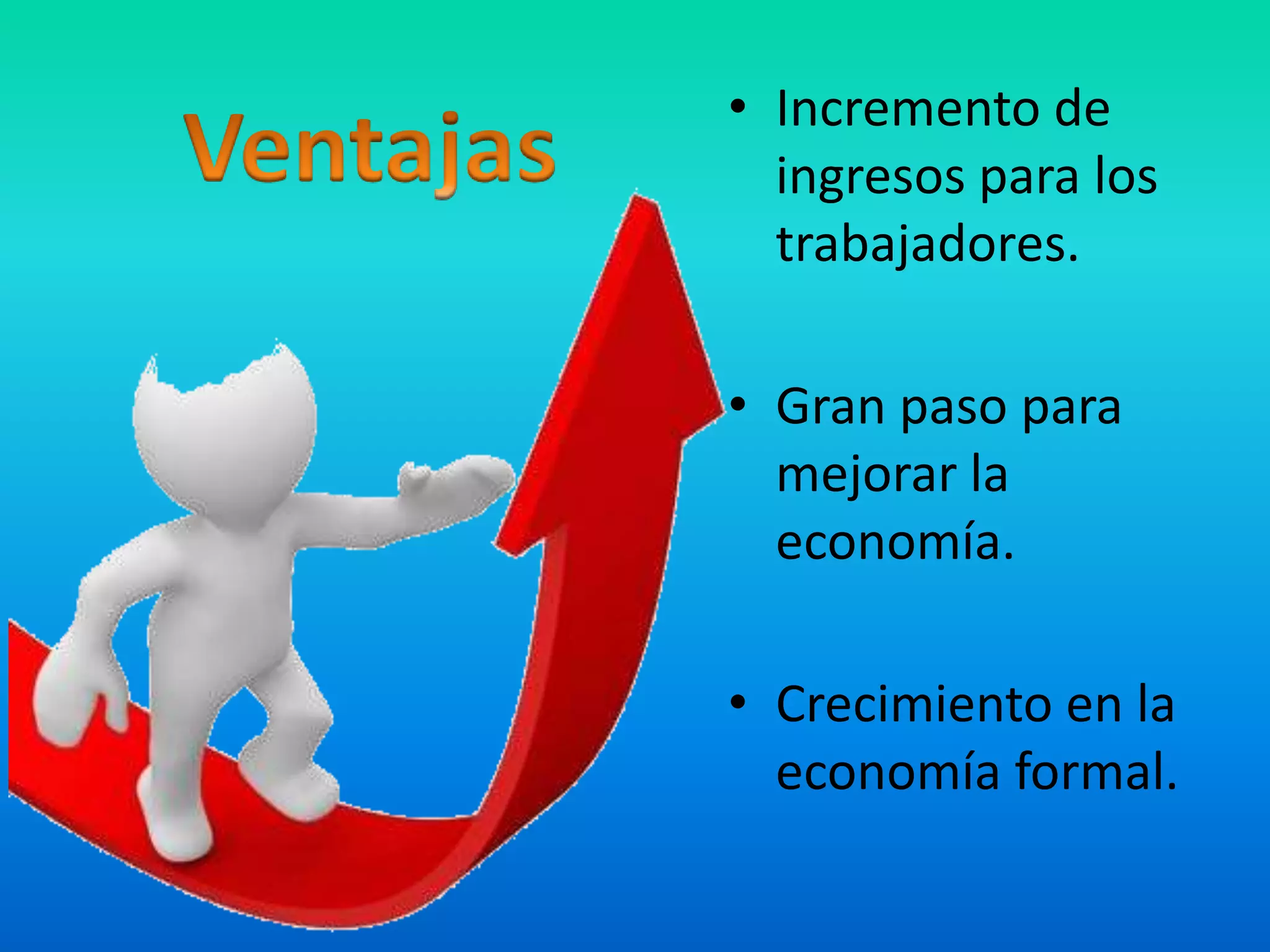 Incremento al salario minimo en mexico | PPTX