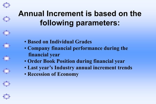 Increment Policy 2008-09 PPT.ppt | Business Accounting & Finance | Business