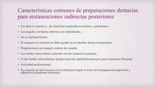 Incrustaciones y carillas | PPTX