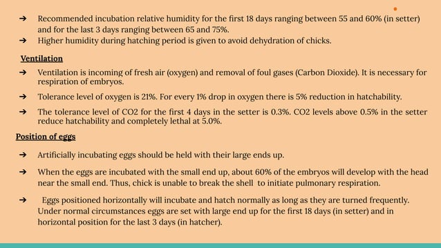 Incubation, hatching and brooding | PDF | Infertility | Reproductive Health