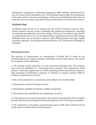 Incubation procedure | PDF
