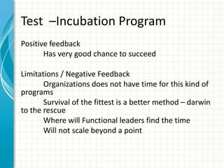 Incubation prototype Design thinking | PPTX