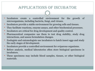 Introduction to Laboratory Incubator Equipment | PPTX
