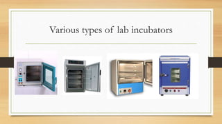 Incubators types and applications | PPTX