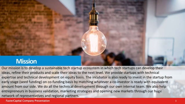 FasterCapital Incubators Partnership | PPT