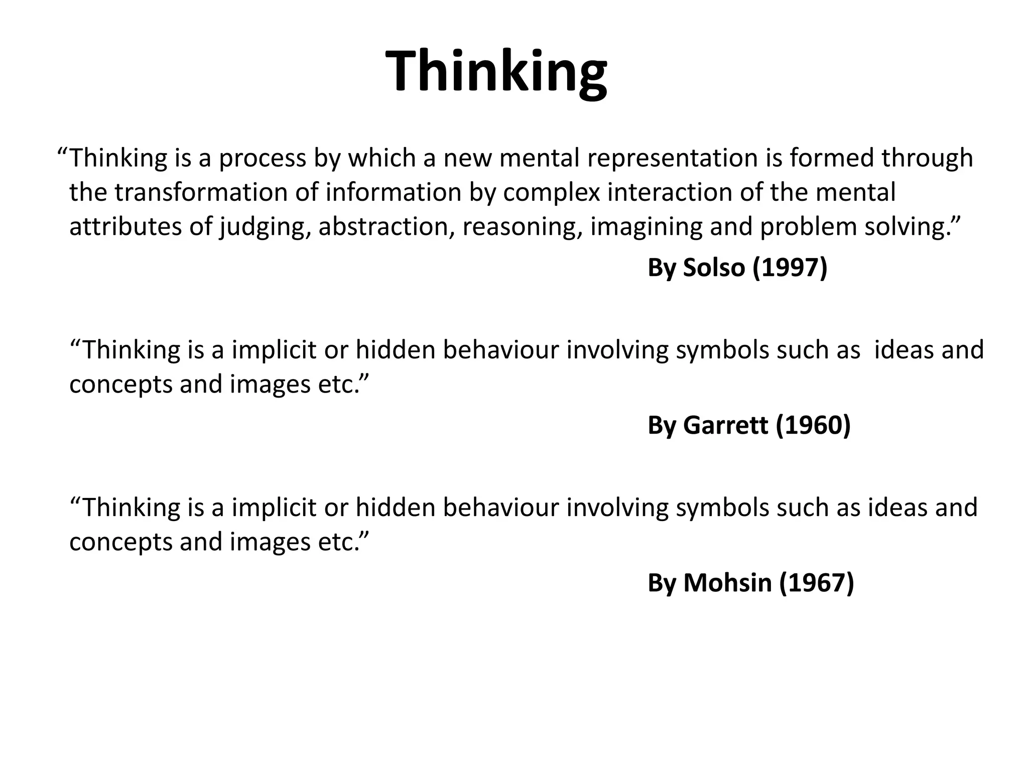 Inculcating thinking skills among students | PPTX