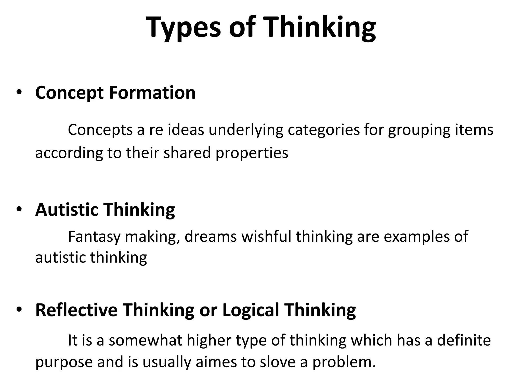 Inculcating thinking skills among students | PPTX
