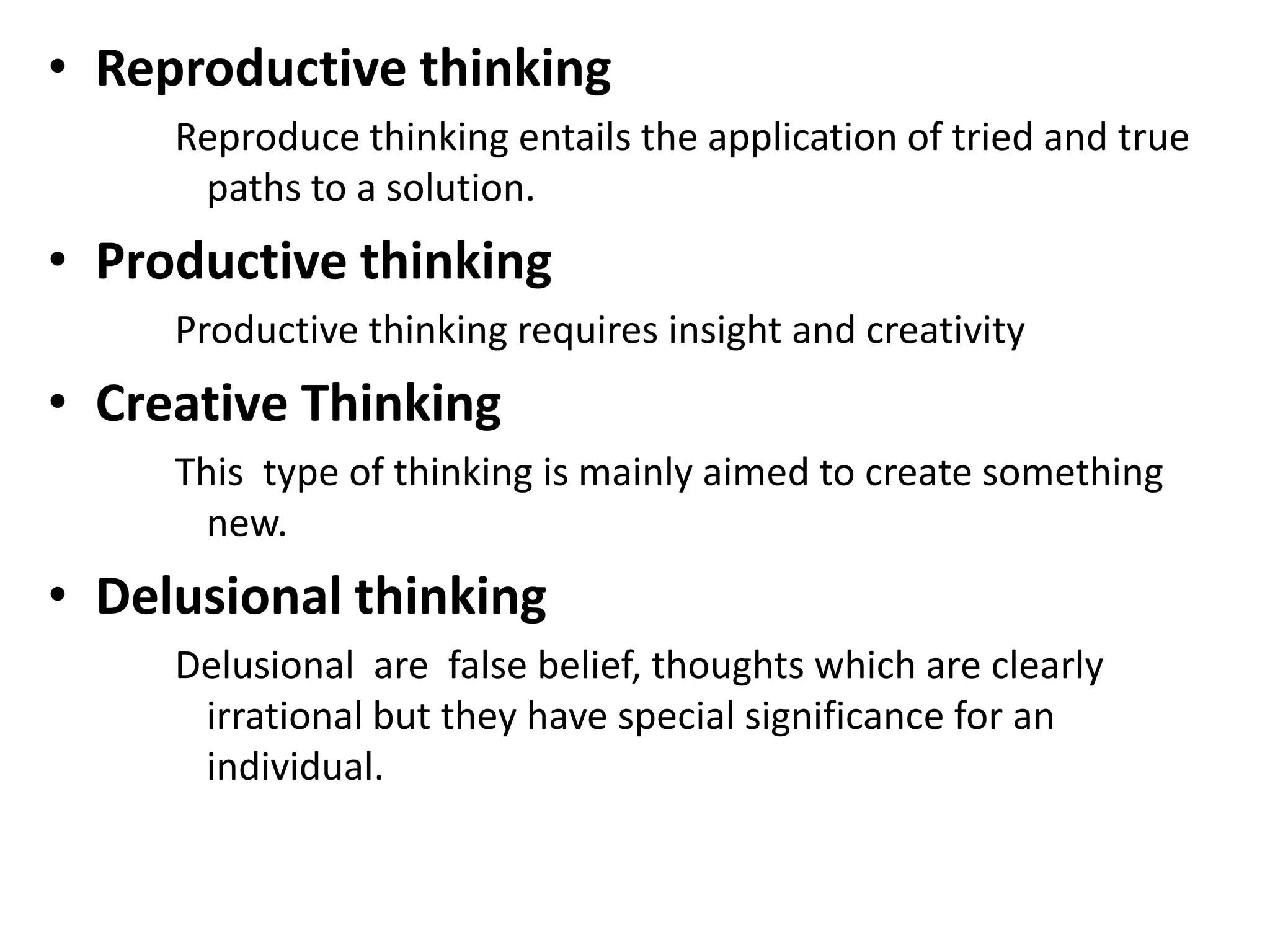 Inculcating thinking skills among students | PPTX