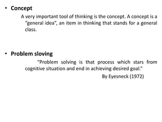 Inculcating thinking skills among students | PPT