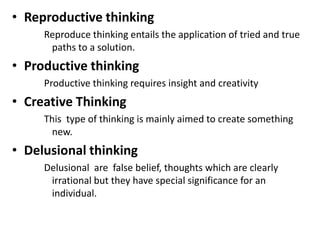 Inculcating thinking skills among students | PPT