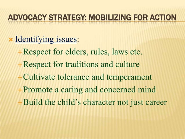 Inculcating values and ethics in children | PPTX