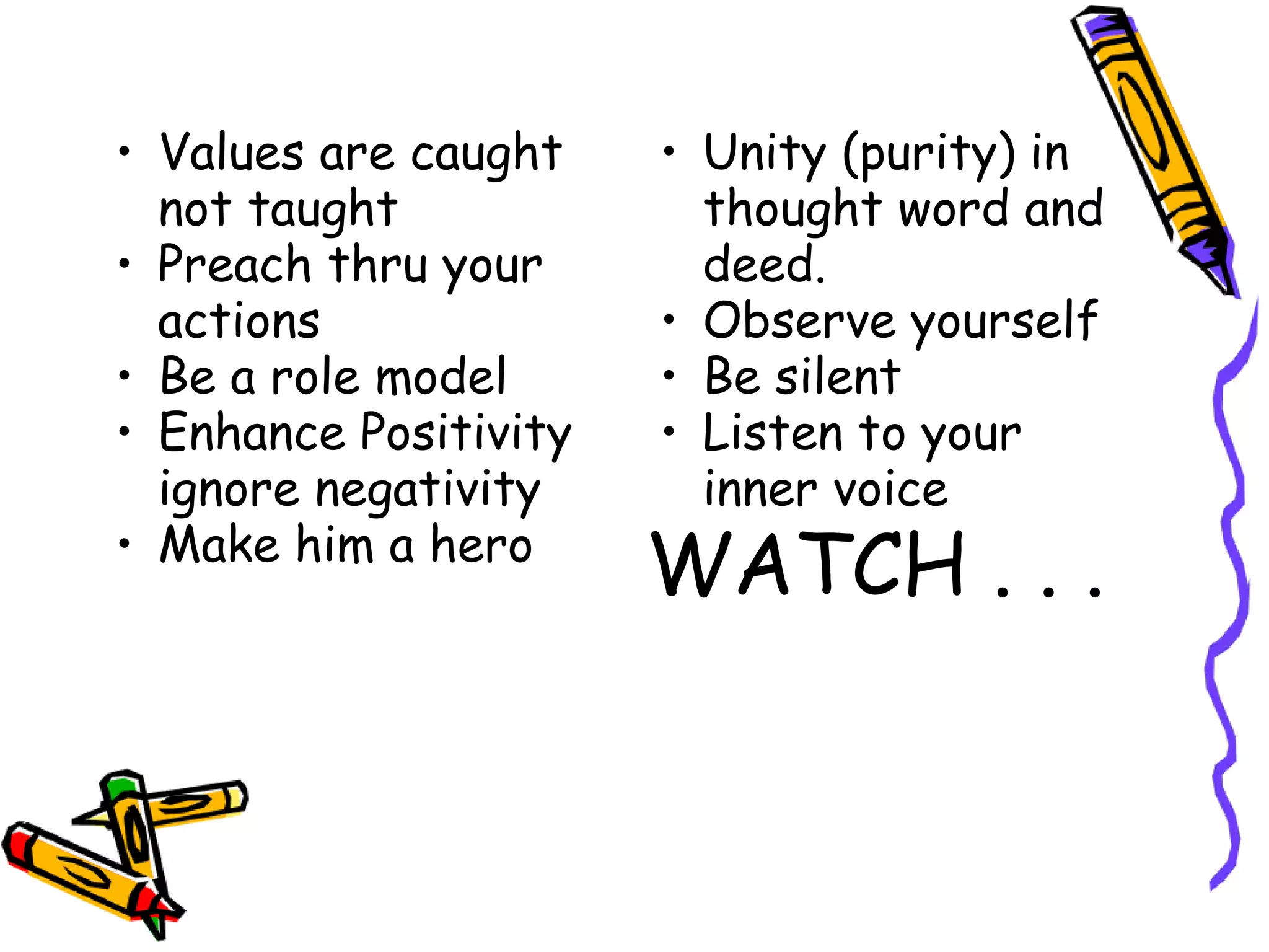 Inculcation Of Human Values Ppt | PPT