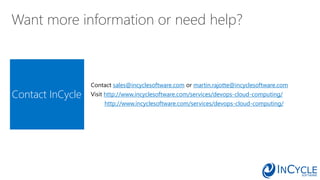InCycle's DevOps with Azure | PPT