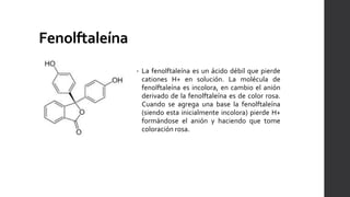 Indicadores Acido-Base Quimica Analitica y Metodos Instrumentales ...