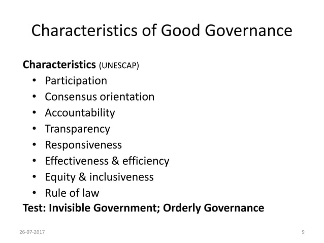 Good Governance: Challenges & Strategies in the 21st Century | PPTX ...