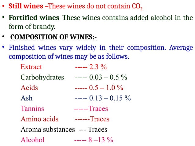 IND. PROD. of WINES using commercial methods | PPTX | Alcoholic ...