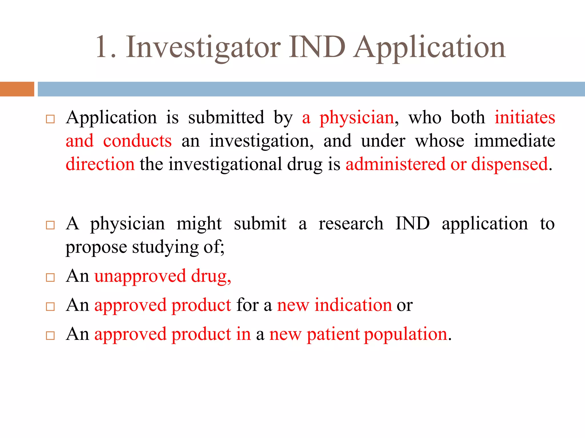 IND APPLICATION | PPTX