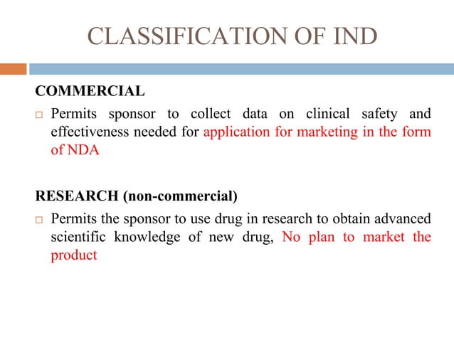 IND APPLICATION | PPTX