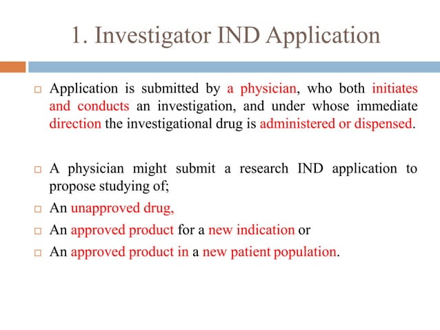 IND APPLICATION | PPTX