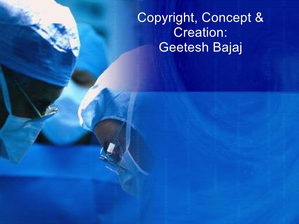 Surgery PPT Template for PowerPoint Presentation