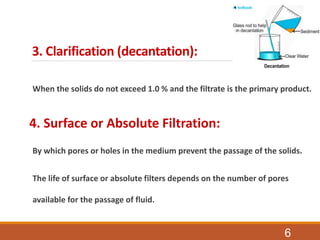 Ind2, Lec 6 Filtration Ind2, Lec 6 Filtration , copy.ppt