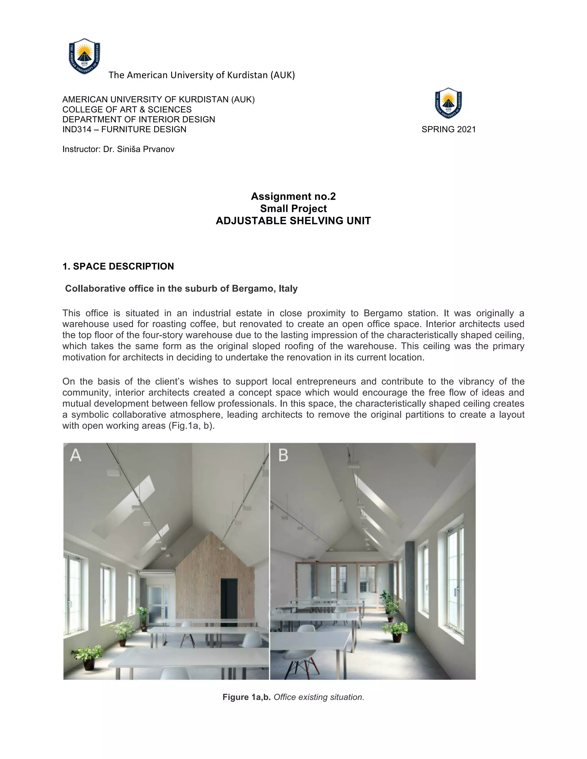 IND314 Furniture Design Course File Spring 2021 | PDF