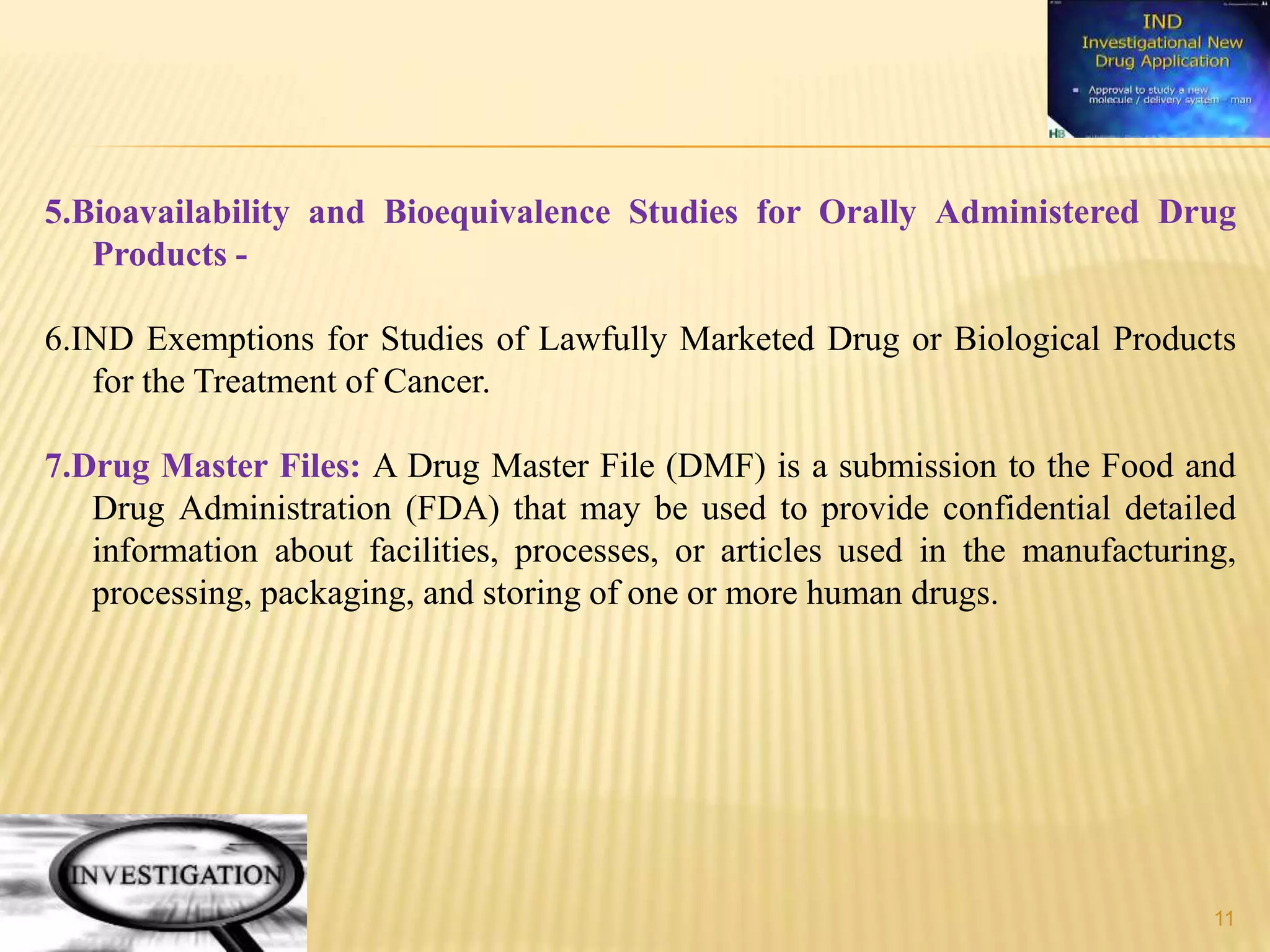 INDA/NDA/ANDA | PPTX