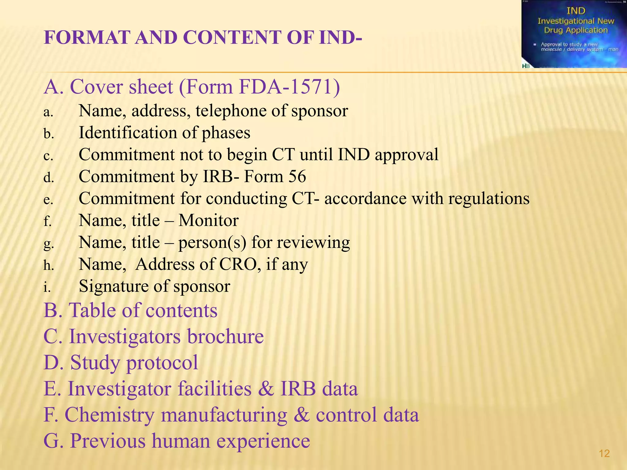 INDA/NDA/ANDA | PPTX