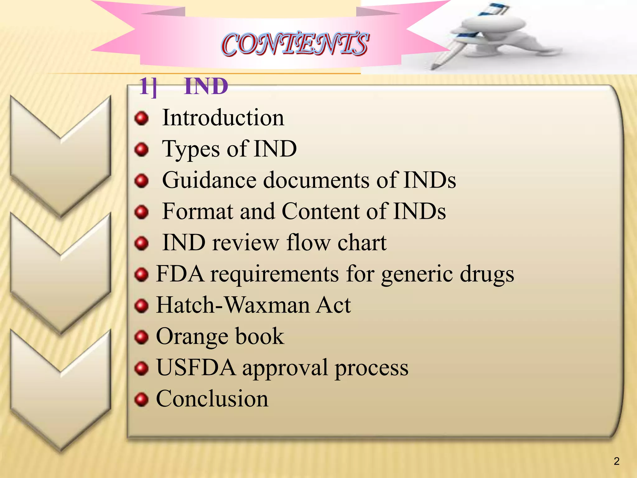 INDA/NDA/ANDA | PPTX