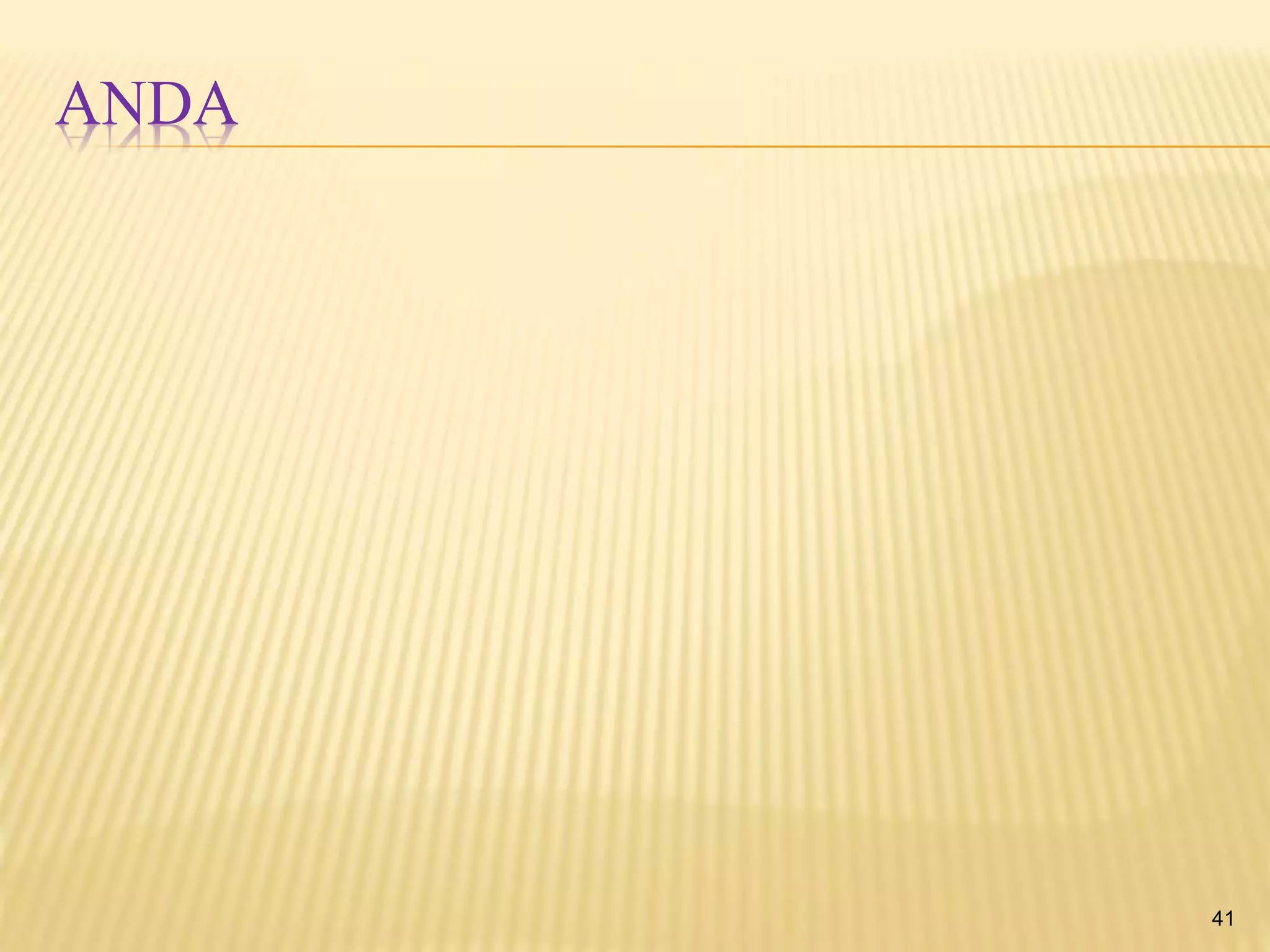 INDA/NDA/ANDA | PPTX