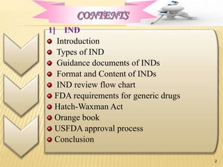 INDA/NDA/ANDA | PPTX