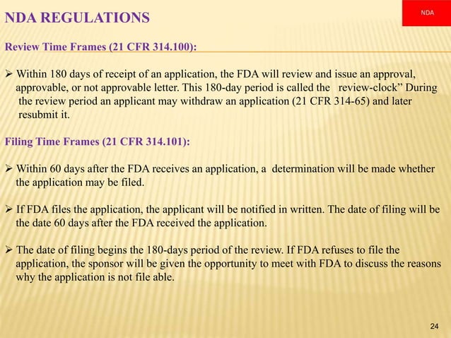 INDA/NDA/ANDA | PPTX | Pharmaceutical Industry | Industries