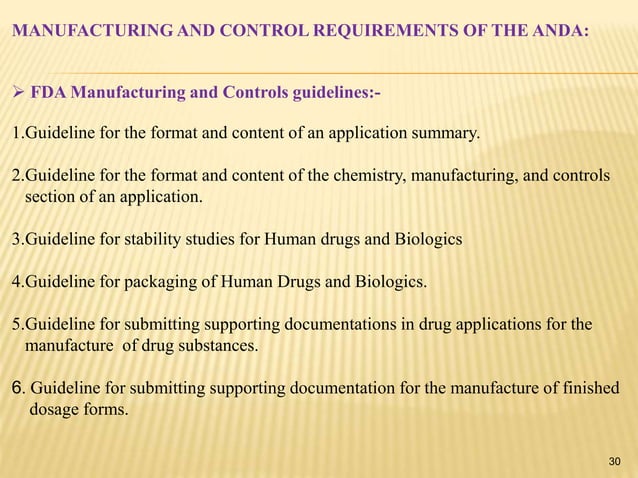INDA/NDA/ANDA | PPTX | Pharmaceutical Industry | Industries