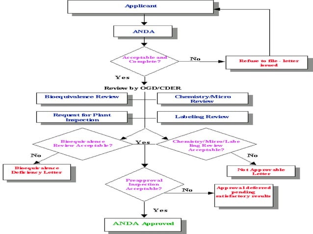 INDA/NDA/ANDA | PPTX | Pharmaceutical Industry | Industries
