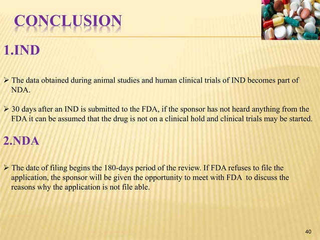 INDA/NDA/ANDA | PPTX | Pharmaceutical Industry | Industries
