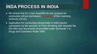 Indian drug regulations | PPTX