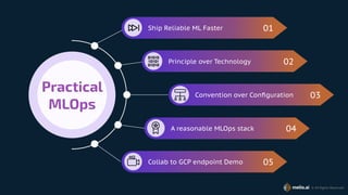 Building an MLOps Stack for Companies at Reasonable Scale | PDF