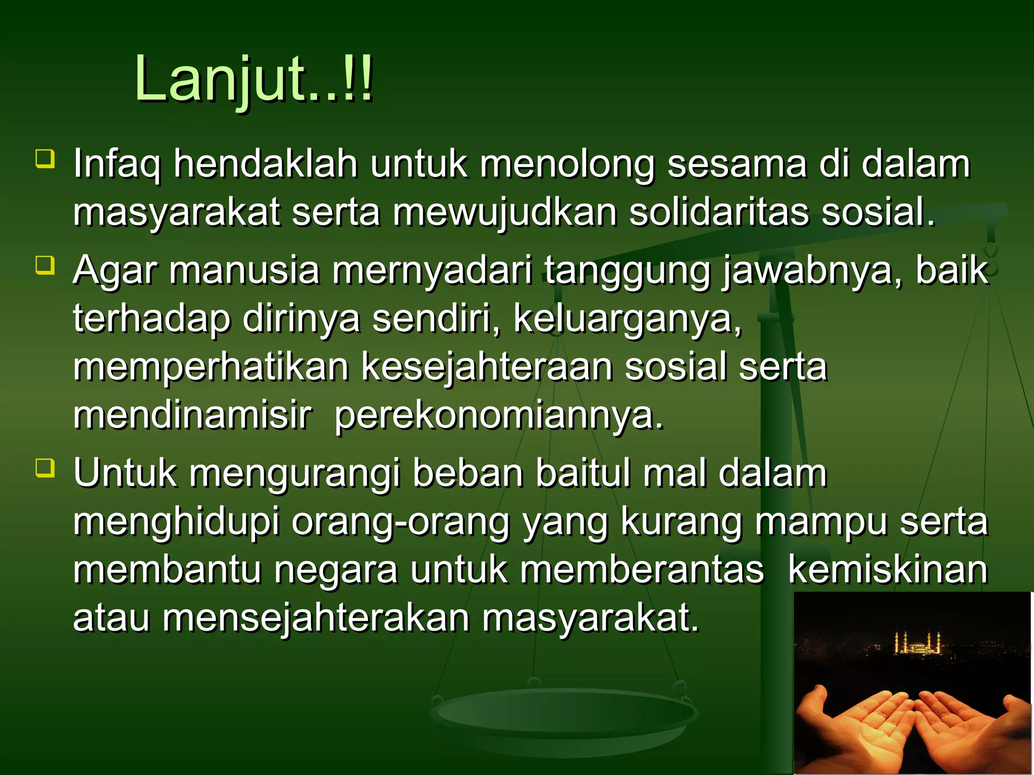 Semua tentang INFAQ | PPT