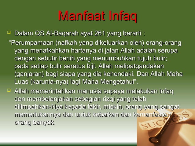 Semua tentang INFAQ | PPT