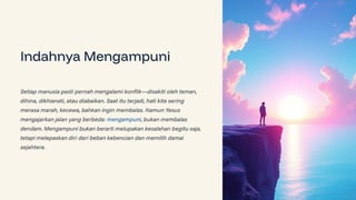 Indahnya Pengampunan di dalam Yesus.pptx