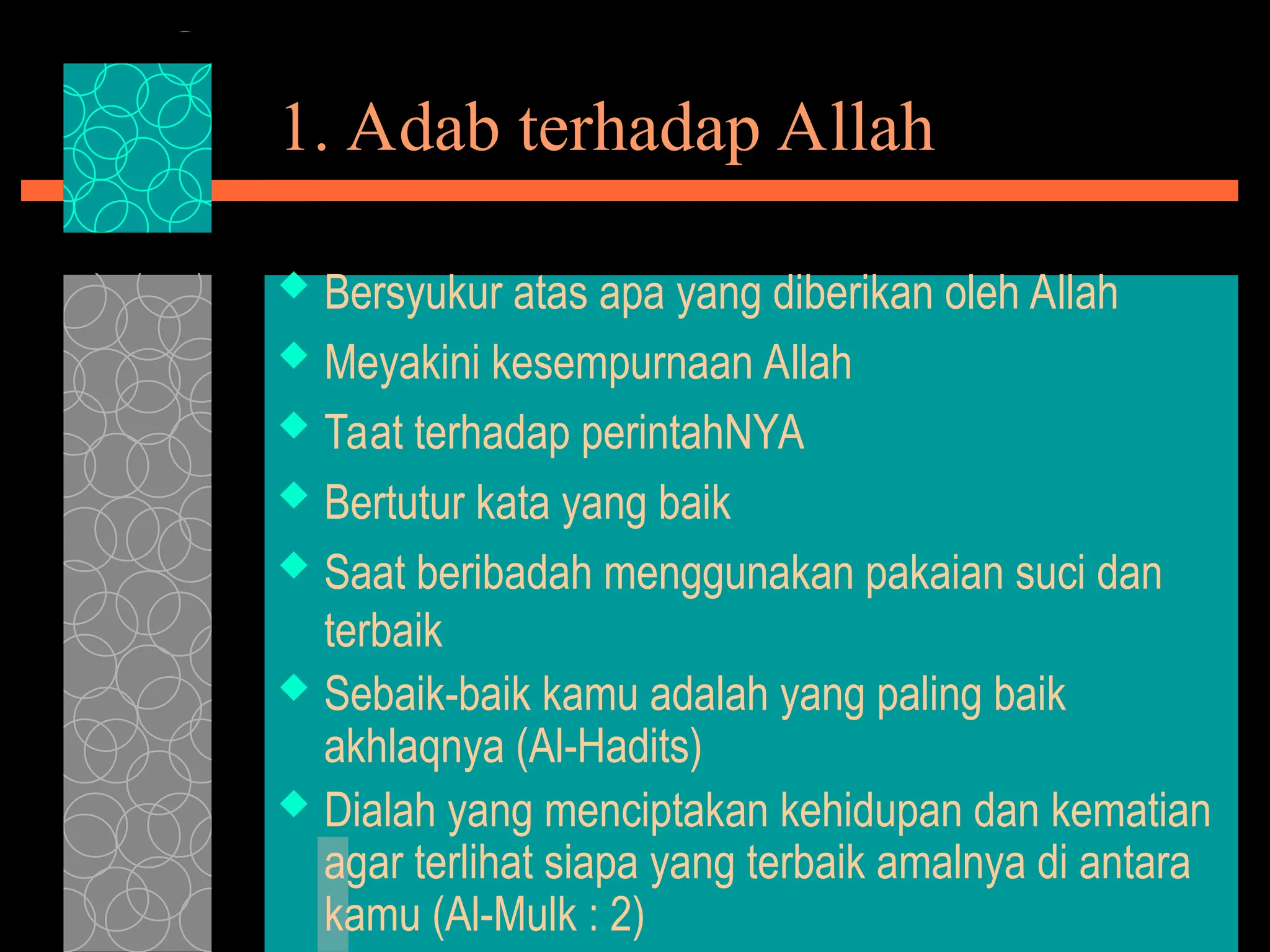 MATERI PESANTREN RAMADHAN INDAHNYA ADAB ISLAMI | PPT