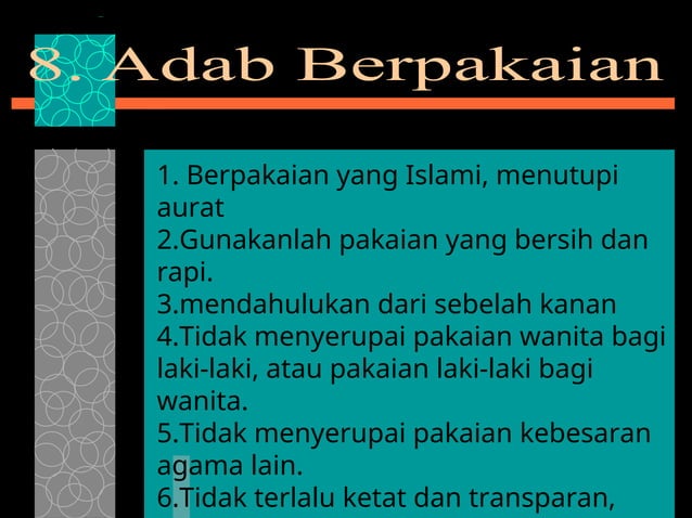 MATERI PESANTREN RAMADHAN INDAHNYA ADAB ISLAMI | PPT