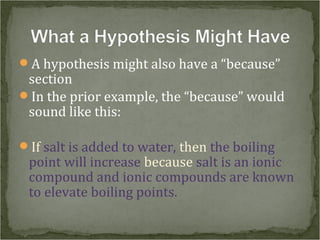Ind and Dep variables plus hypothesis | PPT