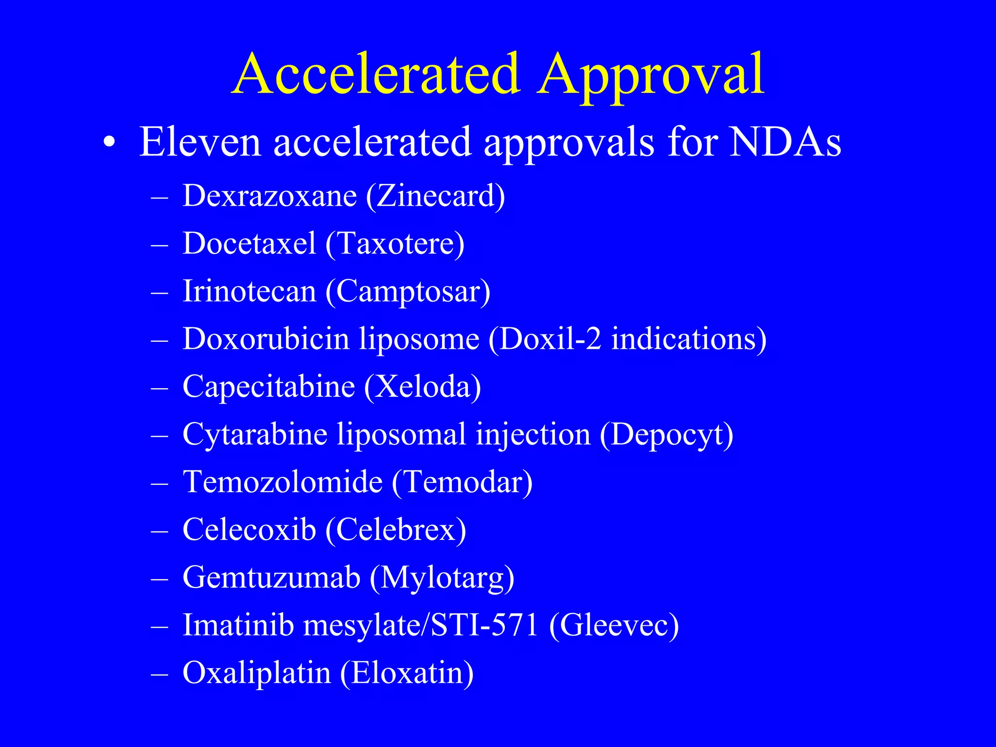 The Investigational New Drug (IND) and New Drug Application (NDA ...