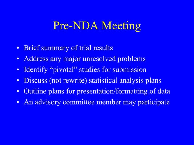 The Investigational New Drug (IND) and New Drug Application (NDA ...