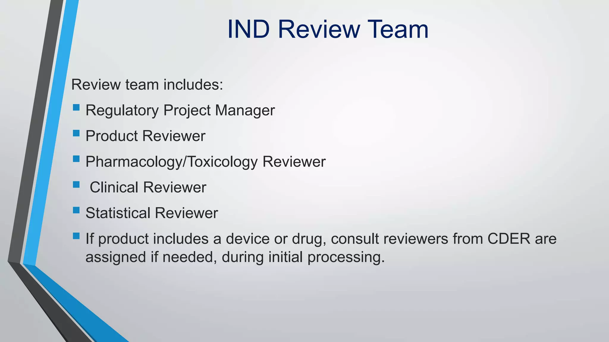 INDA (INVESTIGATIONAL NEW DRUG APPLICATIONS) | PPTX